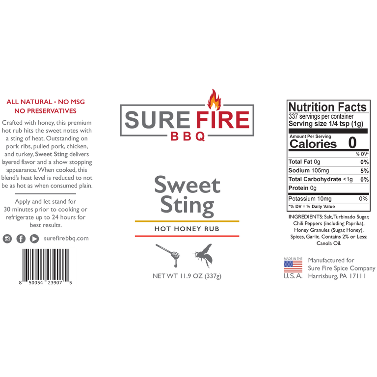 Sure Fire BBQ | Premium BBQ Rubs & Seasonings | Sure Fire BBQ