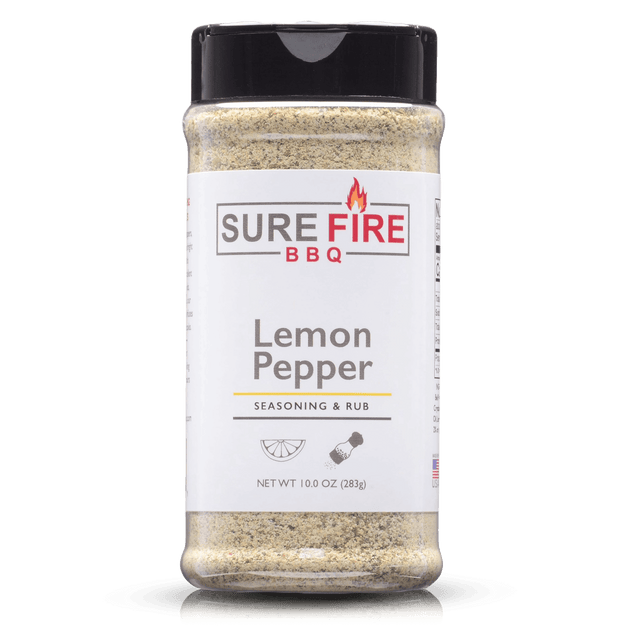 Lemon Pepper - Seasoning & Rub | Sure Fire BBQ